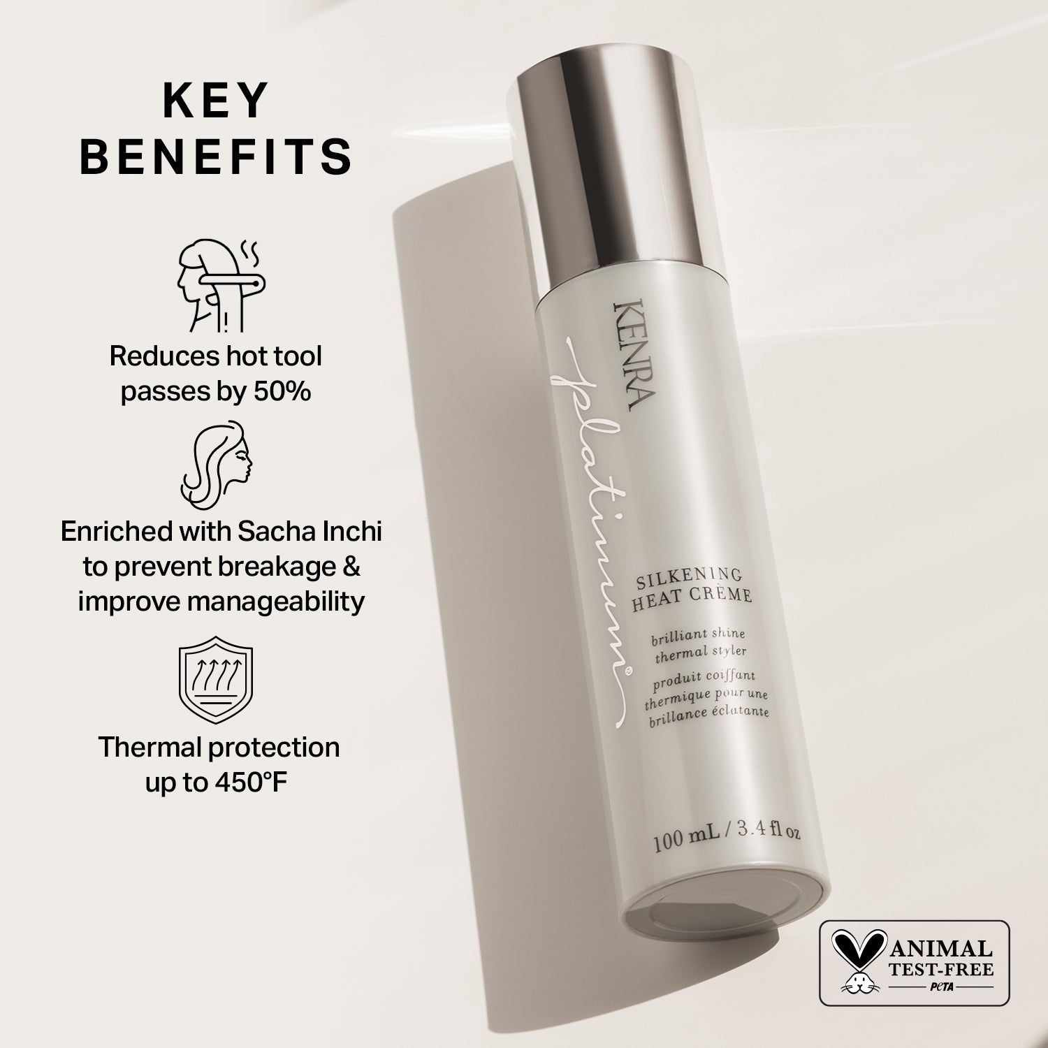 Kenra | Silkening Heat Cream – 53 Karat