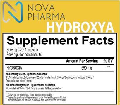 NOVA PHARMA - Trio Supplements HYDROXIA, CORTIXIA and ESTRADIA – 53 Karat